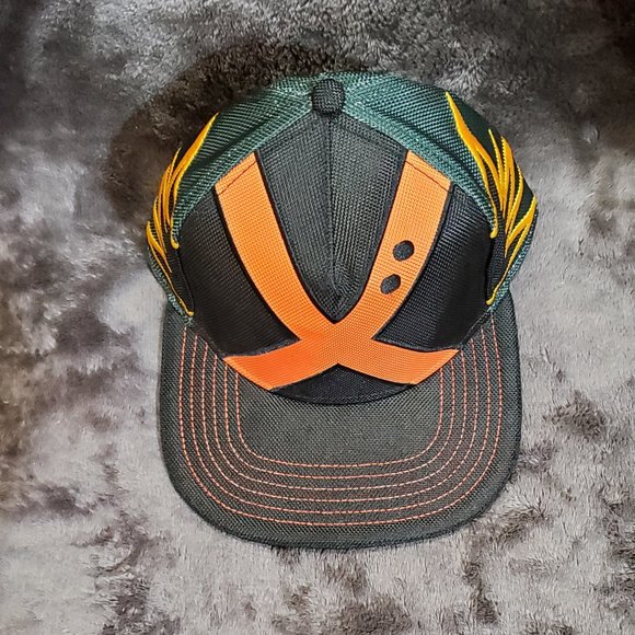 Accessories | My Hero Academia Bakugo Katsuki Snapback Cap Hat Cosplay ...